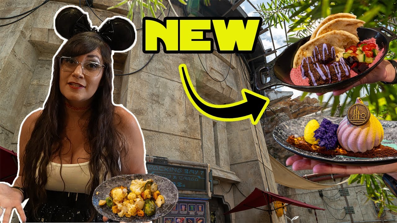 Docking Bay 7 NEW MENU landed 🖤 Disney's Hollywood Studios food review ...