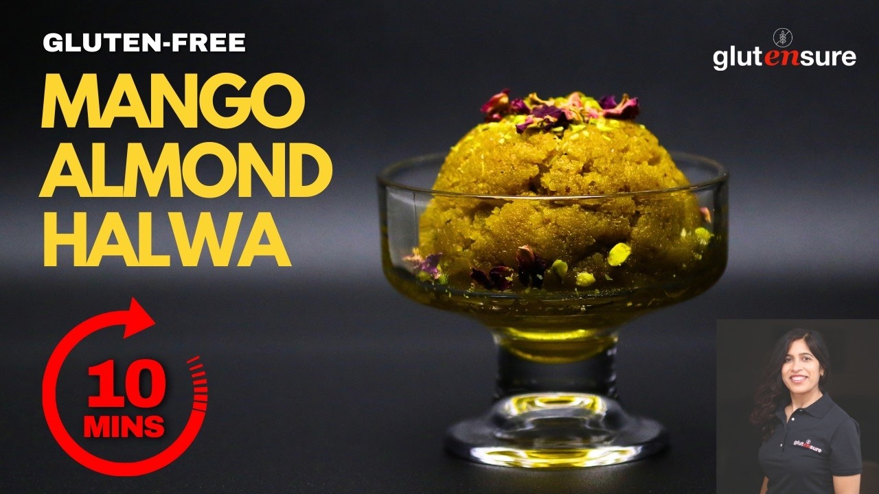 Mango Almond Halwa (Gluten-free)| Made with Real Mango pulp| | Gluten ...